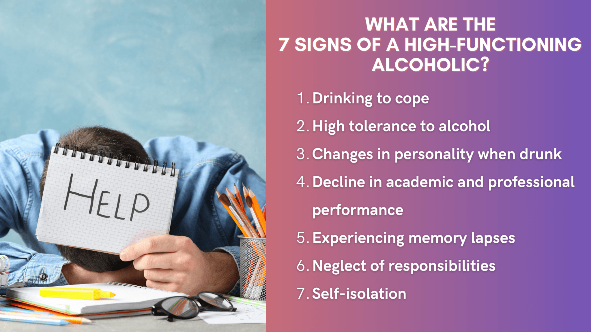 7 Signs of a High Functioning Alcoholic