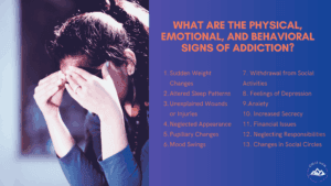 The Physical, Emotional, and Behavioral Signs of Addiction
