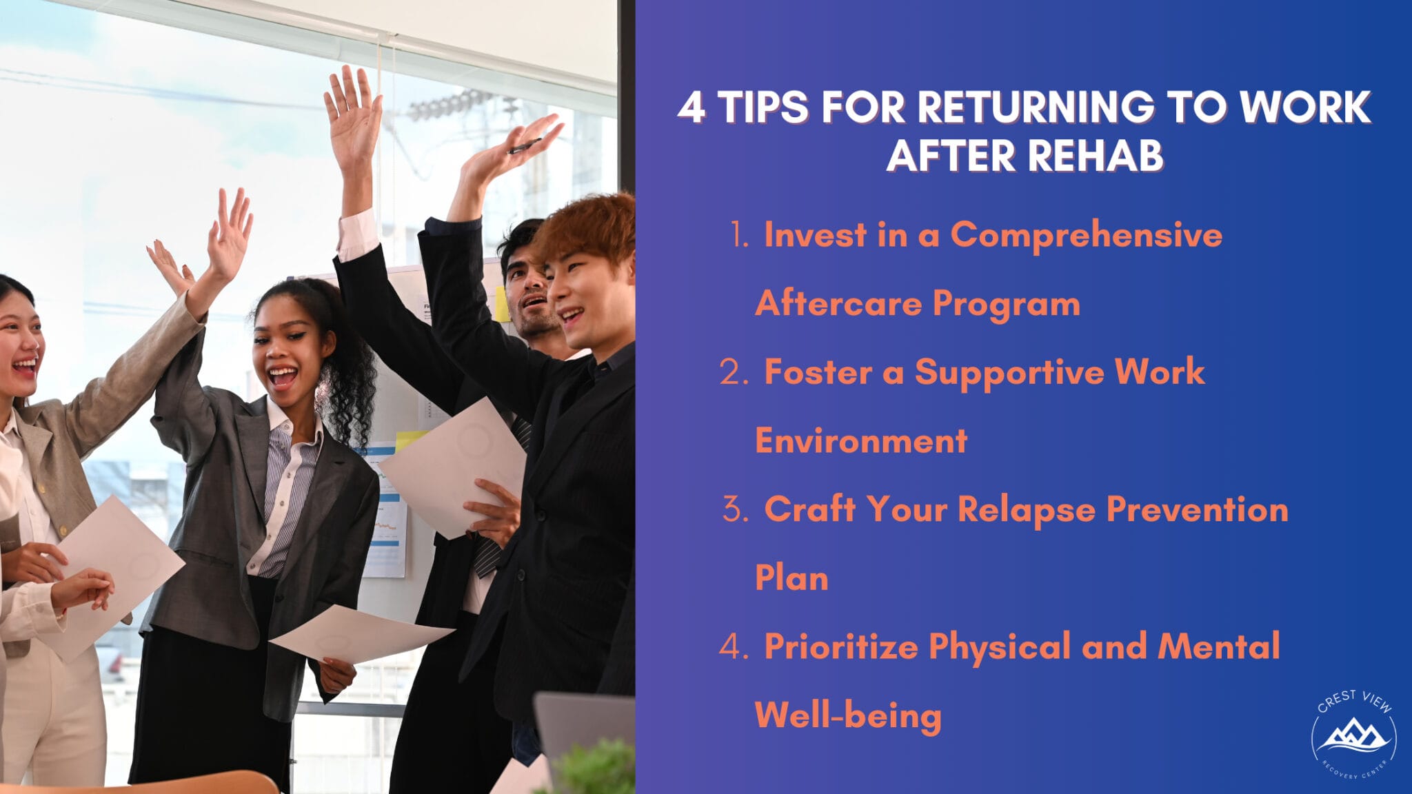4 Tips for Returning to Work After Rehab
